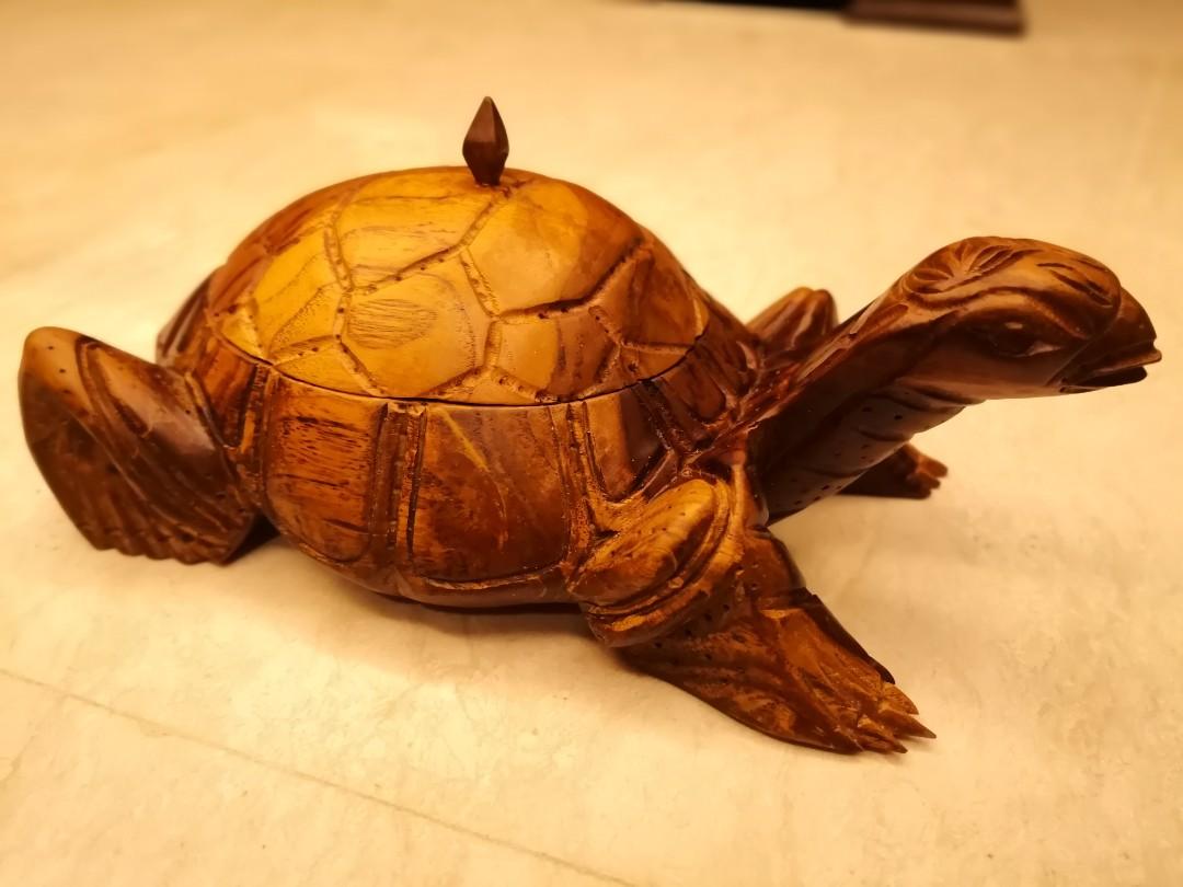Softshell Turtle Figurine Box, Hobbies & Toys, Stationery & Craft ...