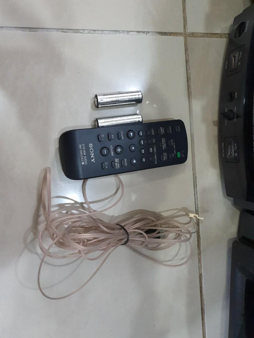 Sony Mini Hifi Component System MHC-GTR55, Electronics, Audio on Carousell