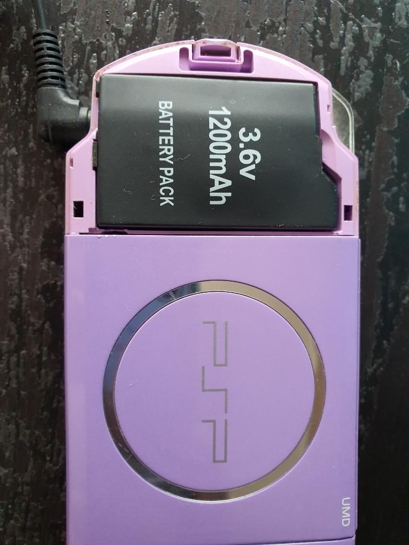 Sony PSP 3000 (Lavender Purple), Video Gaming, Video Game Consoles ...