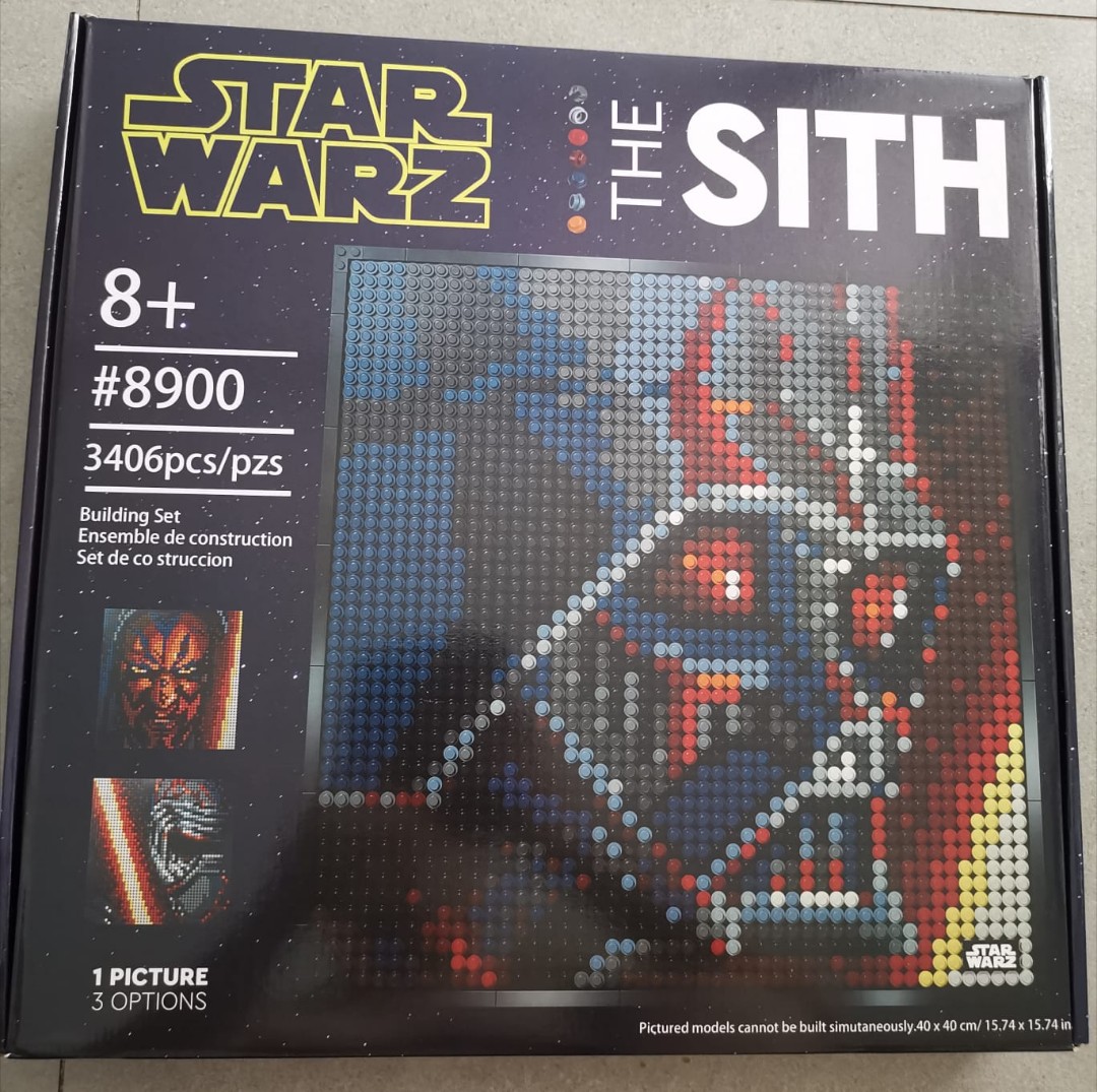 Star Wars Art Building Blocks, Hobbies & Toys, Toys & Games on Carousell