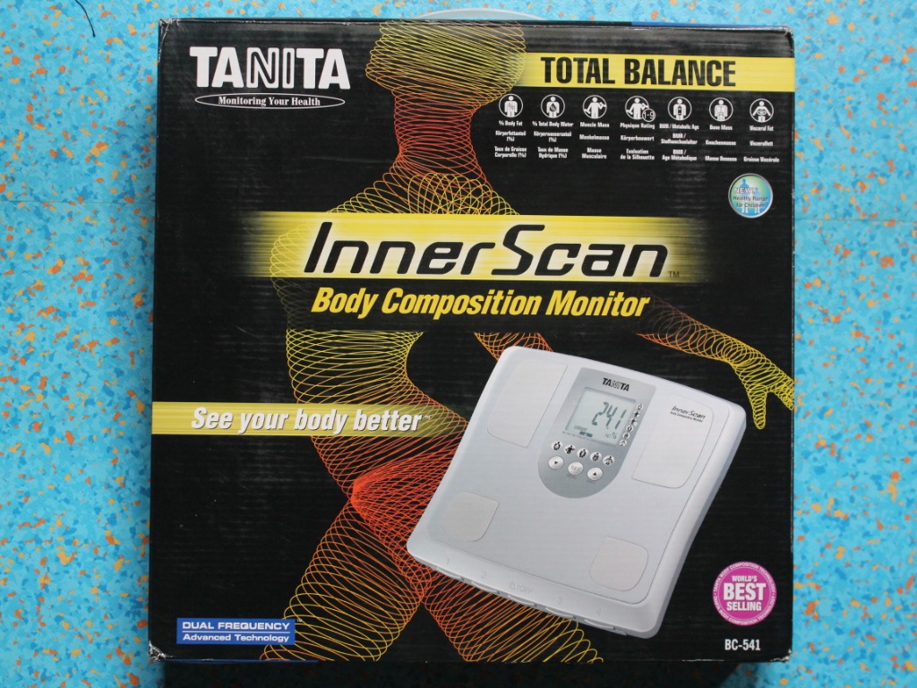 Tanita BC-541 9-in-1 InnerScan Body Composition Monitor, Sports ...