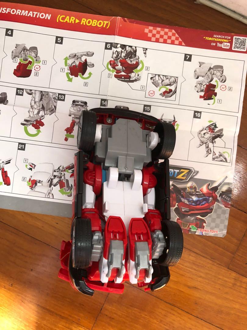 Tobot Z Car, Toys & Games, Bricks & Figurines on Carousell