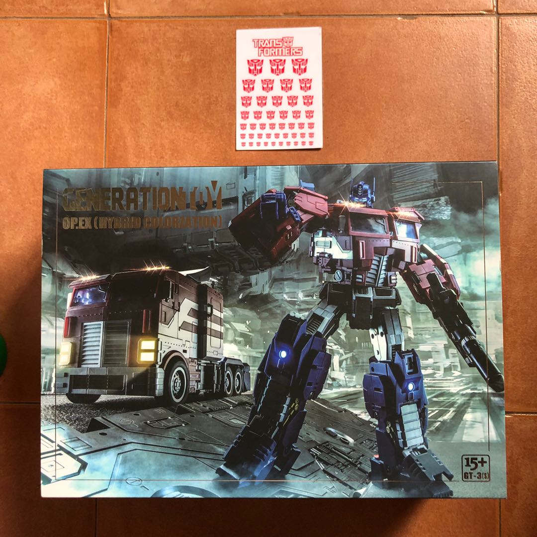 [Last Set] Transformers Generation Toy - GT-03 GT03 Leader op.ex OP EX ...