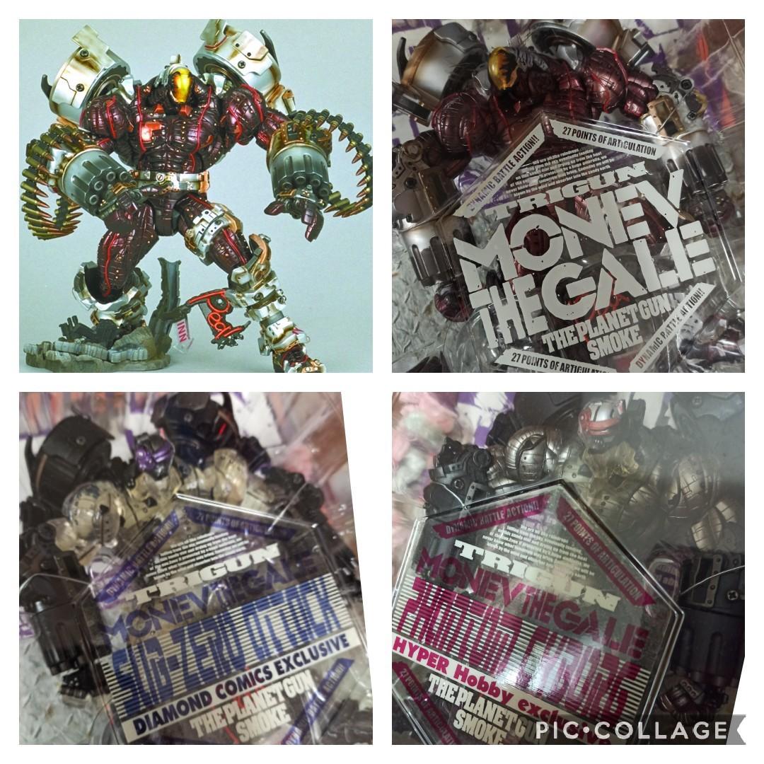 三隻限量版 Trigun Monev the Gale Marvel Mcfarlane, 興趣及遊戲, 玩具 & 遊戲類 - Carousell