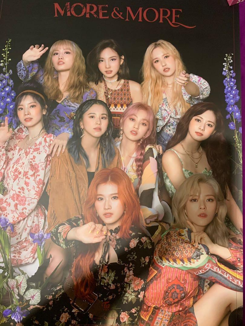 TWICE MORE AND MORE POSTER, Hobbies & Toys, Memorabilia & Collectibles ...