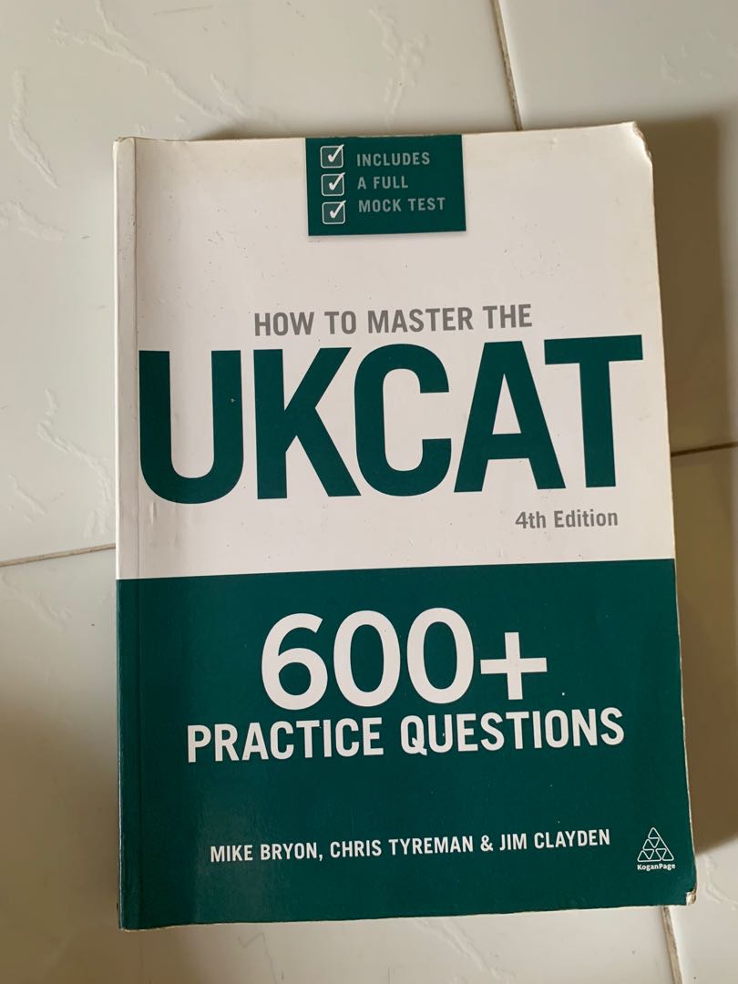 UKCAT practice questions, Hobbies & Toys, Books & Magazines, Assessment ...