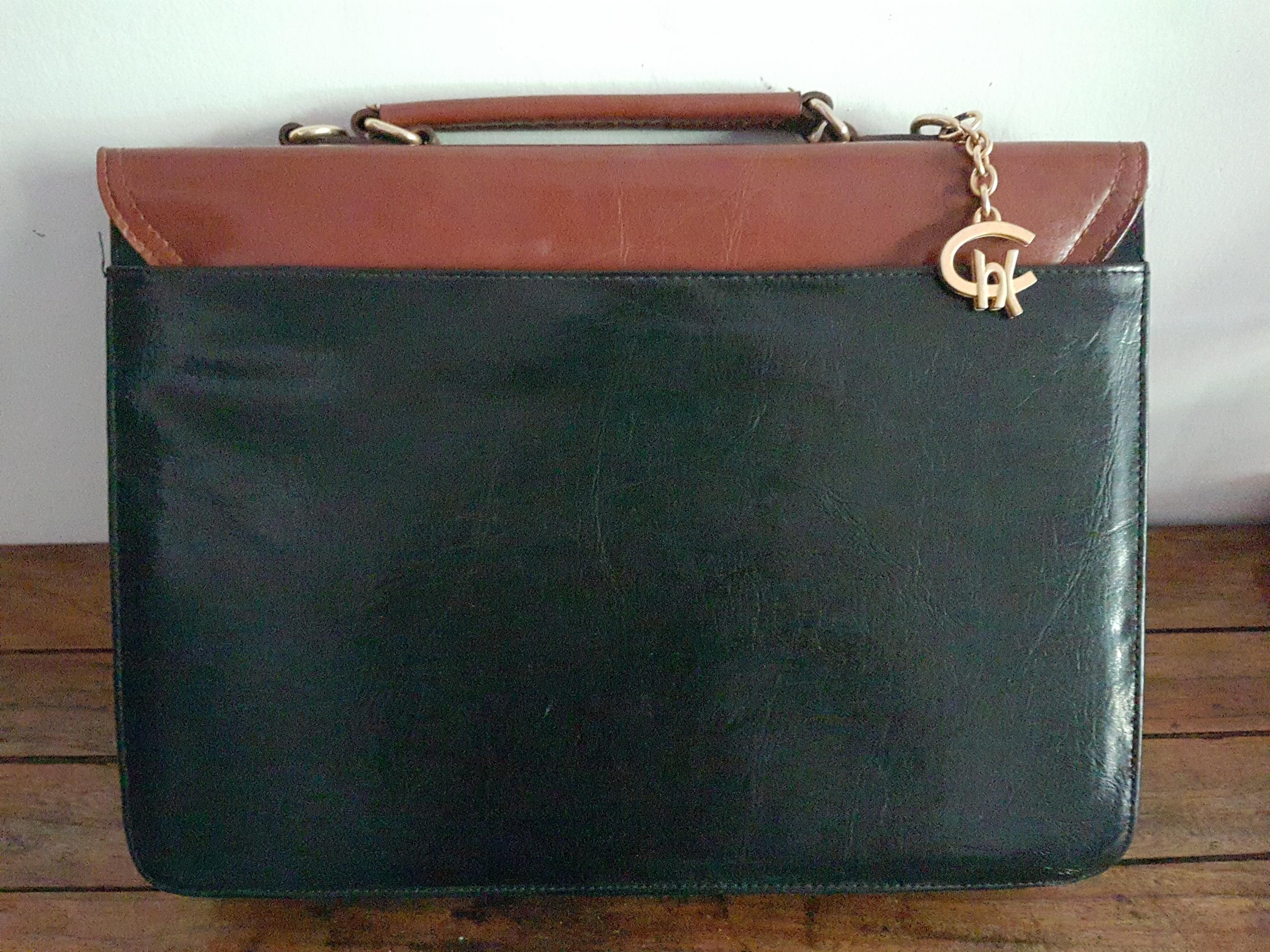 Marchino Via Moda leather briefcase, Luxury, Bags & Wallets on Carousell