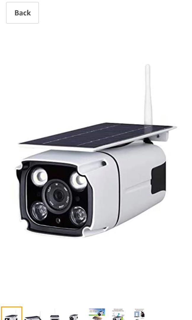 Watchmen solar wifi camera, Furniture & Home Living, Security & Locks ...