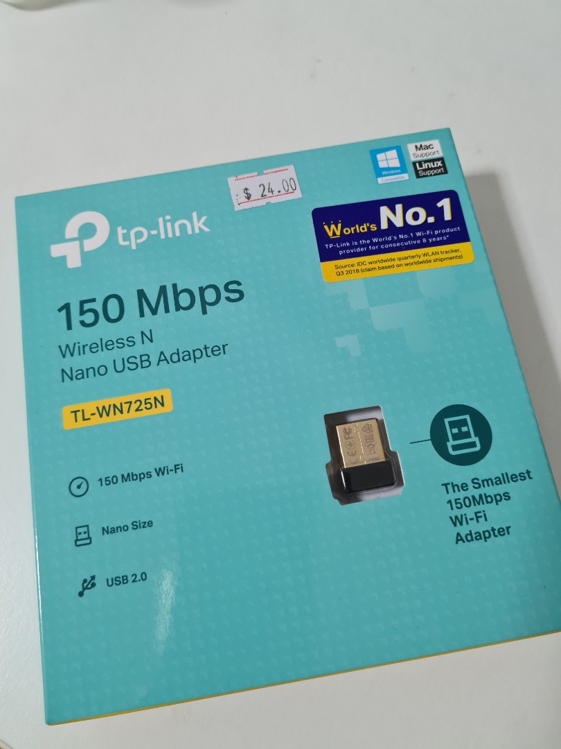 tp-link 150 Mbps Wireless N Nano USB Adapter, Computers & Tech, Parts ...