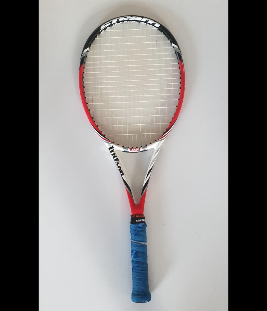 Wilson stream 99 tennis racquet, Sports Equipment, Sports & Games ...