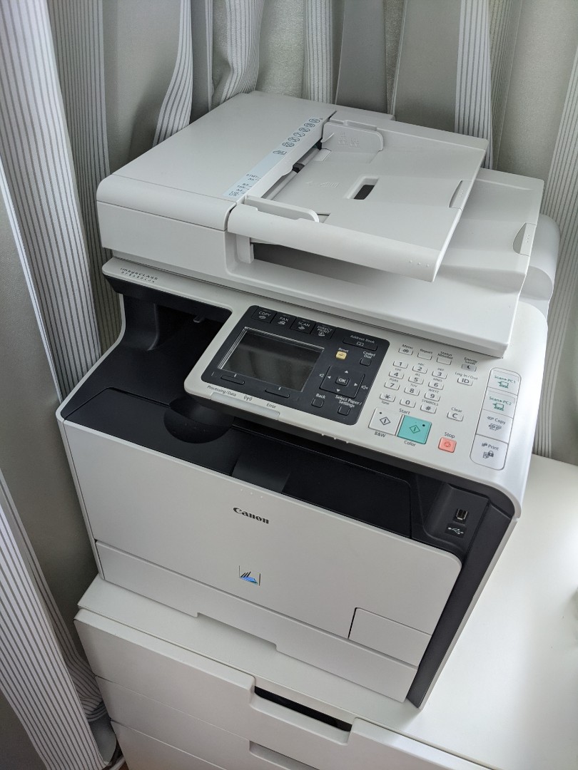 Wireless Printer: Canon Color imageCLASS MF8580Cdw Wireless All-in-One ...