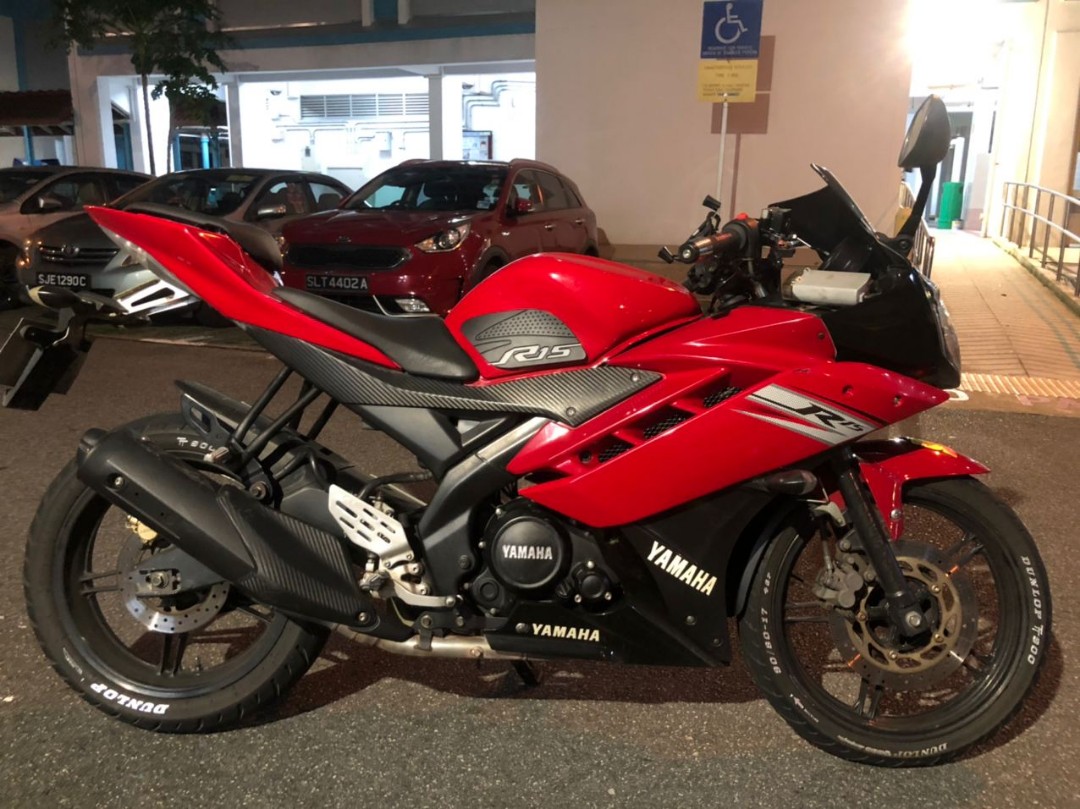 Yamaha R15 V2, Motorcycles, Motorcycles for Sale, Class 2B on Carousell