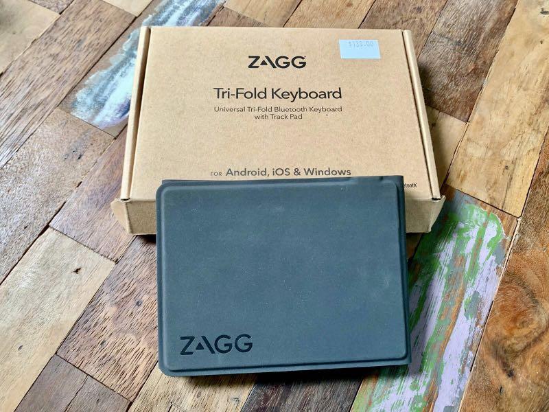 ZAGG Universal Tri-Fold Bluetooth Keyboard, Computers & Tech, Parts ...