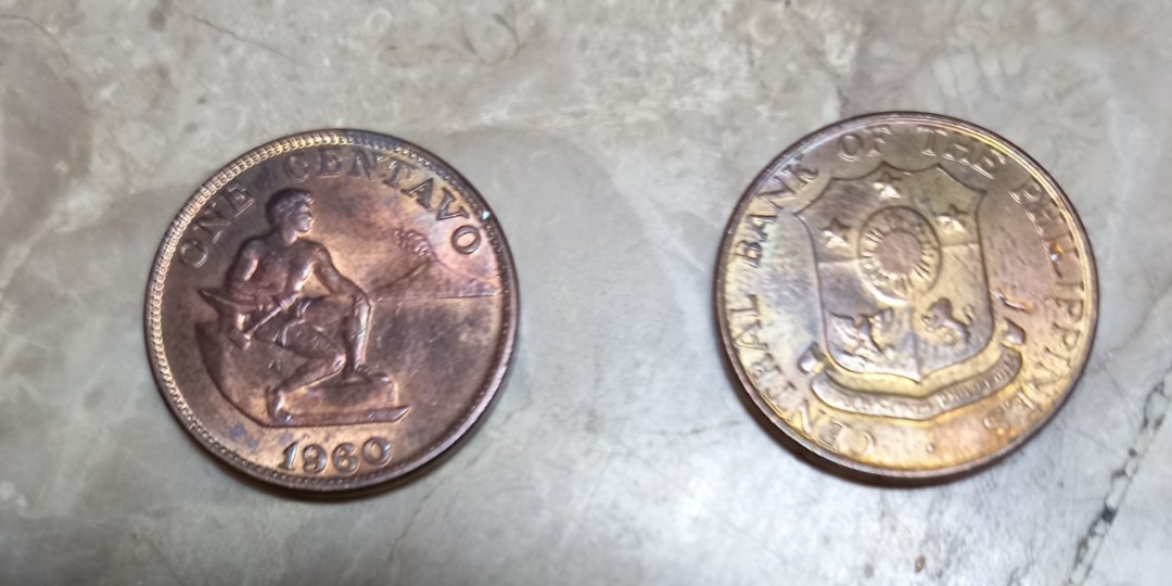 1960 Philippine Old 1 centavo coin, Hobbies & Toys, Memorabilia ...