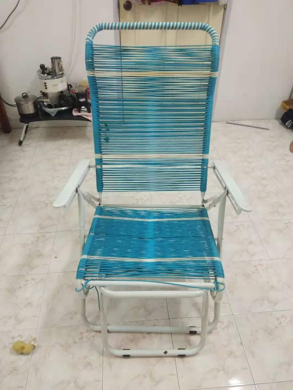 3V Original Lazy Chair PVC Round String Lazy chair Metal Pipe ...