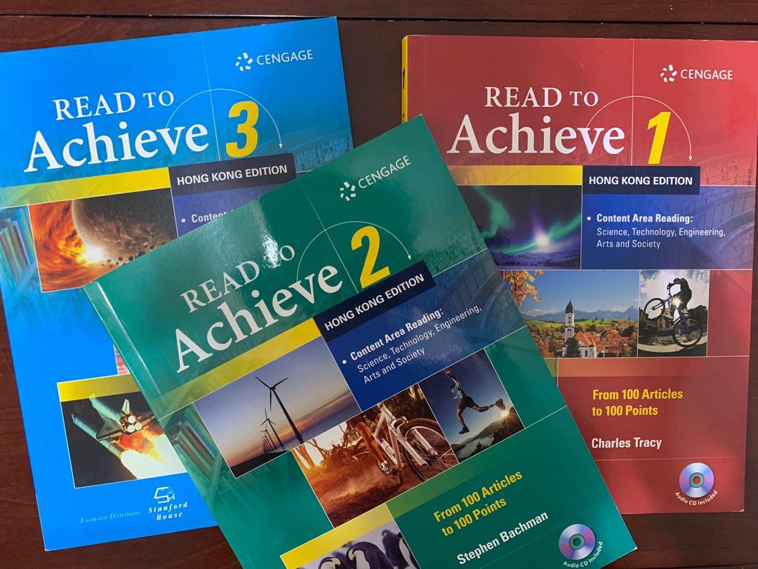 95%新 中學英文閱讀自修書 全集 Cengage Read to Achieve $70/本, 興趣及遊戲, 書本 & 文具, 書本及雜誌 ...