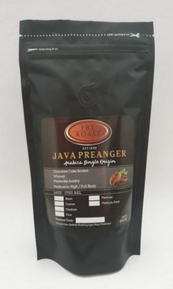 印尼 咖啡豆 - Arabica Java Preanger Coffee, Indonesia 250 grams, Beans, 嘢食 ...