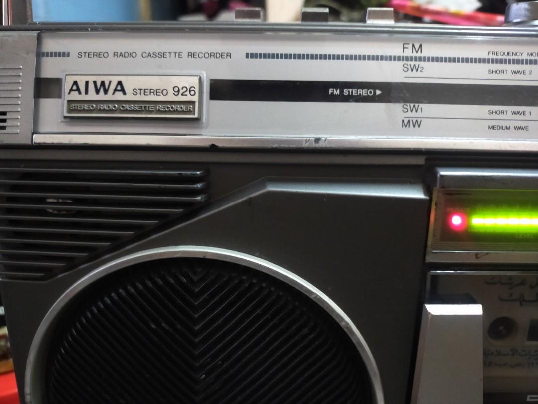 Aiwa stereo 926, Hobbies & Toys, Collectibles & Memorabilia, Vintage ...