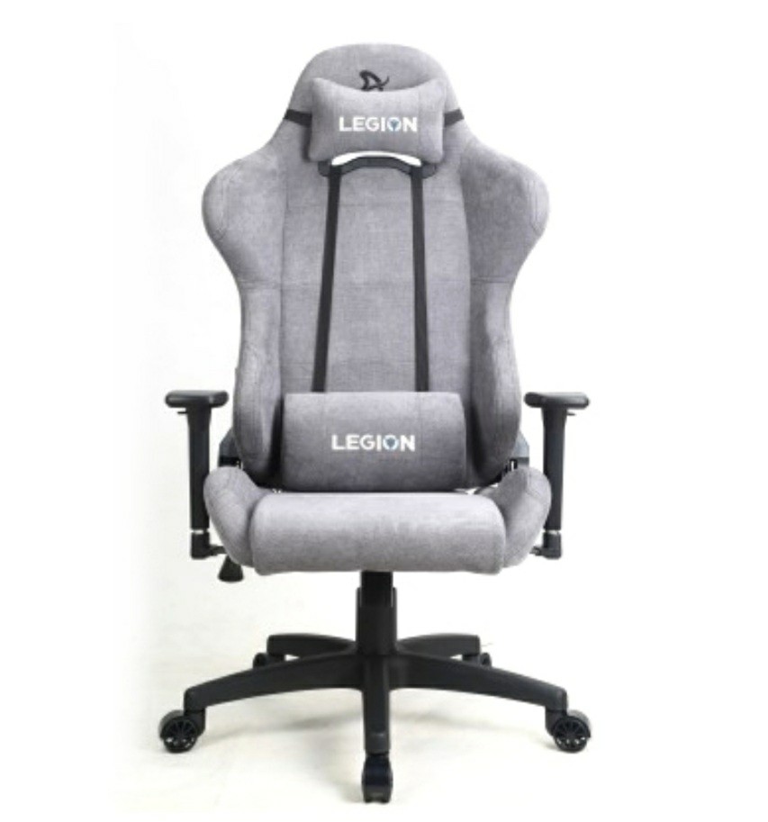 Arozzi x Legion Torretta Soft Fabric Gaming Chair (ASH) with AR7561N ...