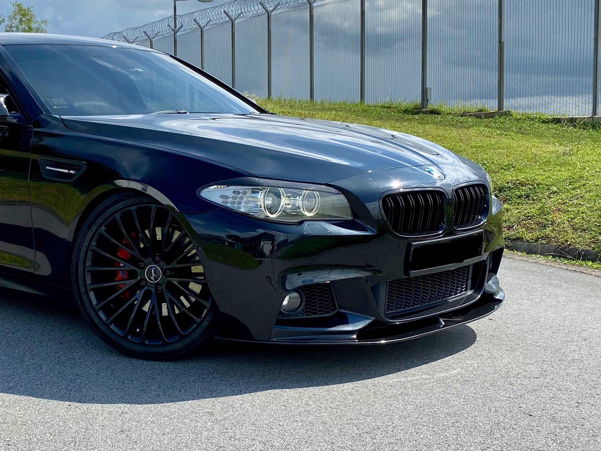 BMW F10 M Performance / sport bumper and lip and fog light, Car ...