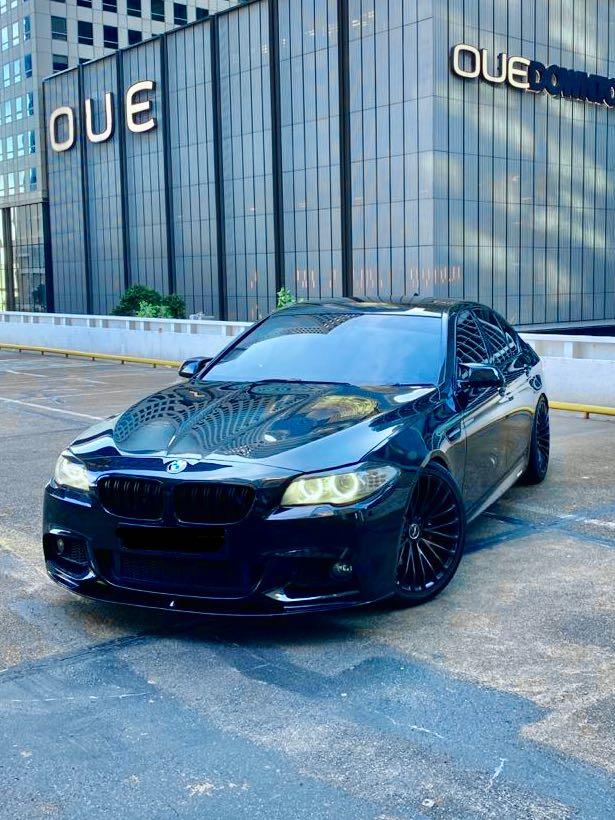 BMW F10 M Performance / sport bumper and lip and fog light, Car ...