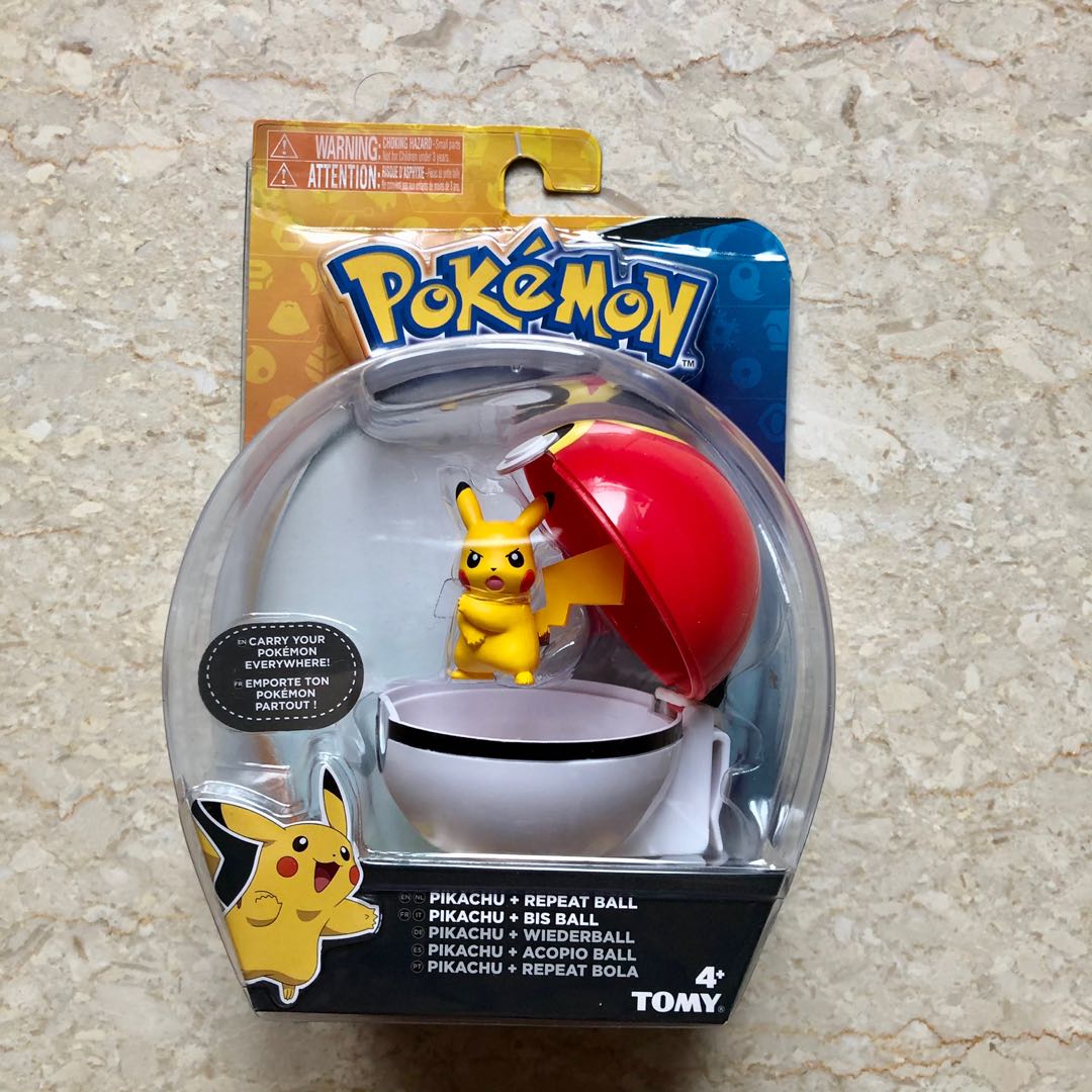Pokemon Pikachu + Repeat Ball, Toys & Games, Others on Carousell