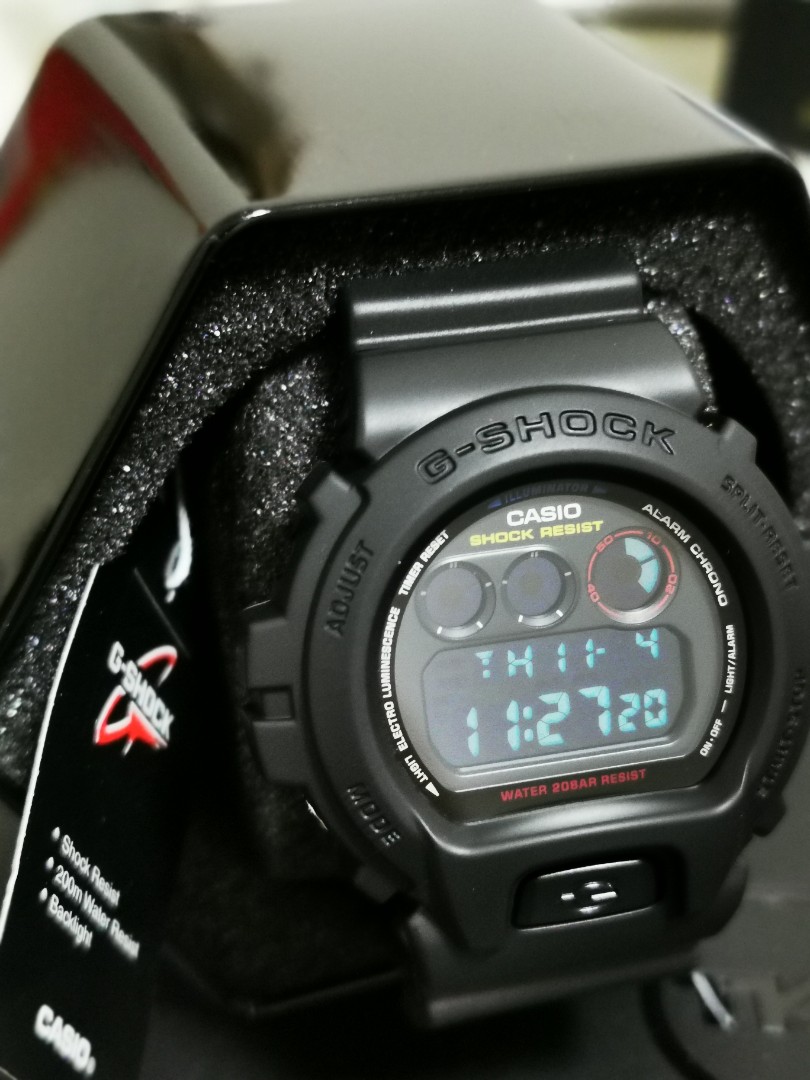 Casio G-Shock Digital DW-6900BMC-1, Men's Fashion, Watches on Carousell