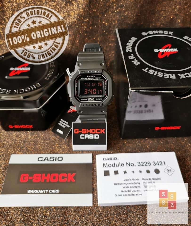 CASIO G-SHOCK DW—5600MS-1DR [3229], Men's Fashion, Watches ...