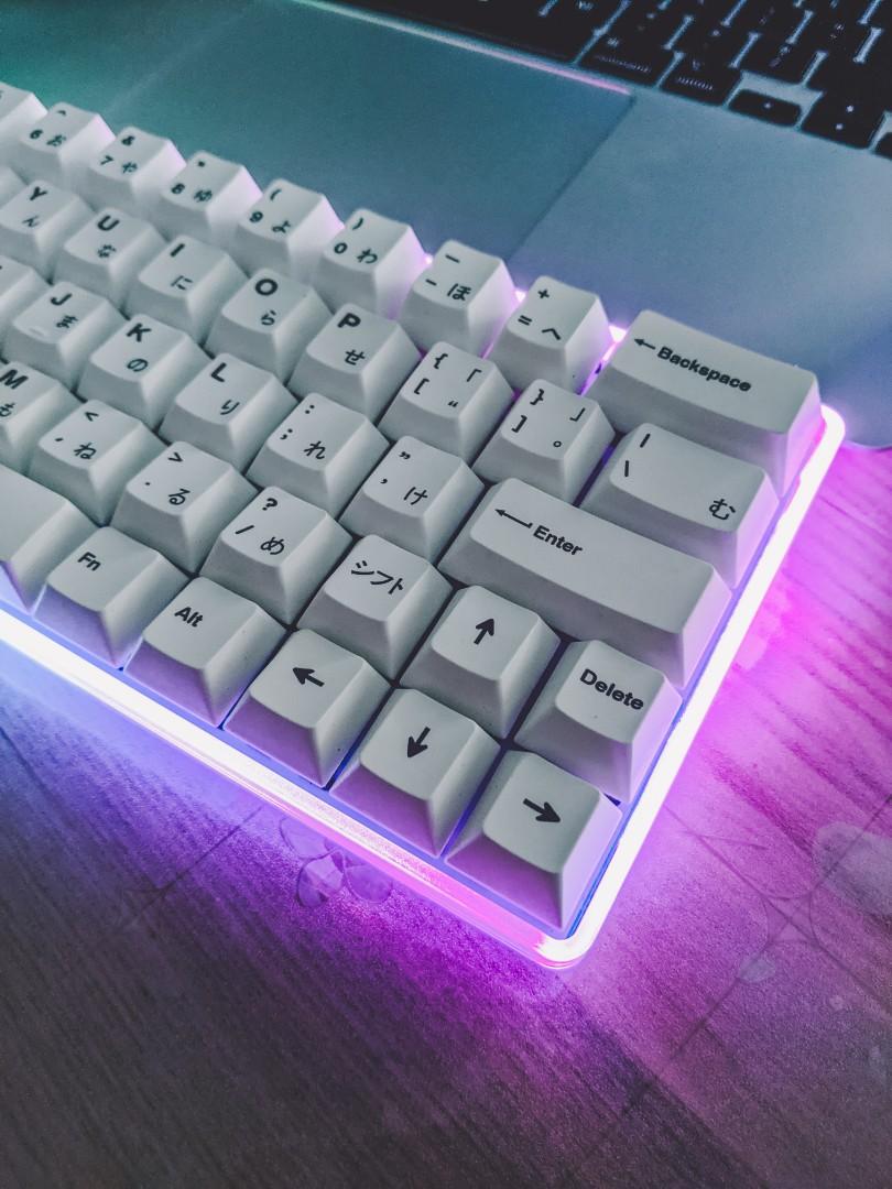 Custom mechanical keyboard gateron yellow, Computers & Tech, Parts ...