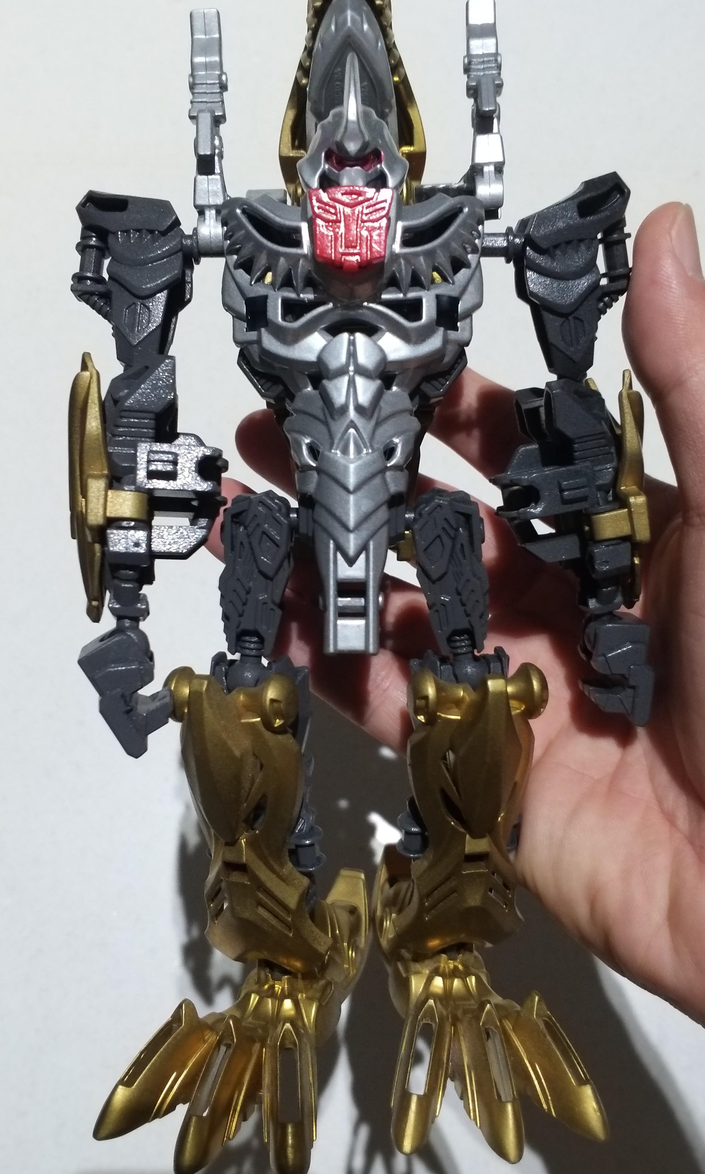 Dinobot Grimlock Construct Custom Painted, Hobbies & Toys, Toys & Games ...