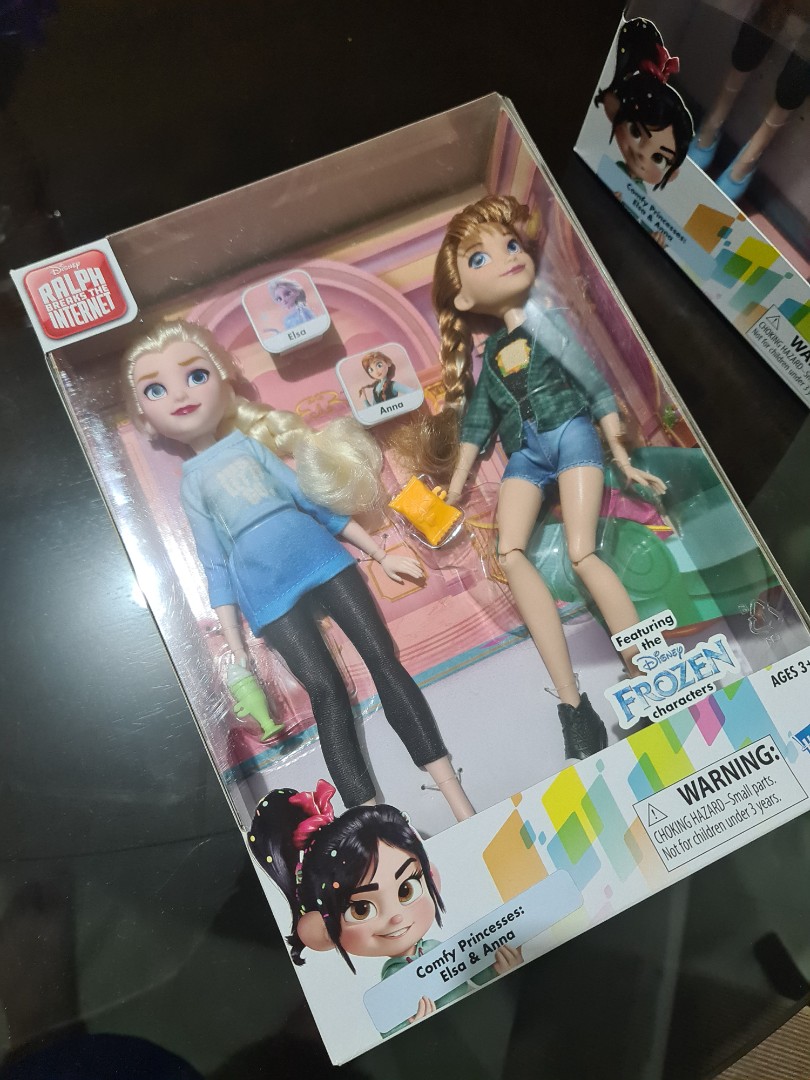 Disney Frozen - Wreck it Ralph Comfy Princess Elsa and Anna, Hobbies ...