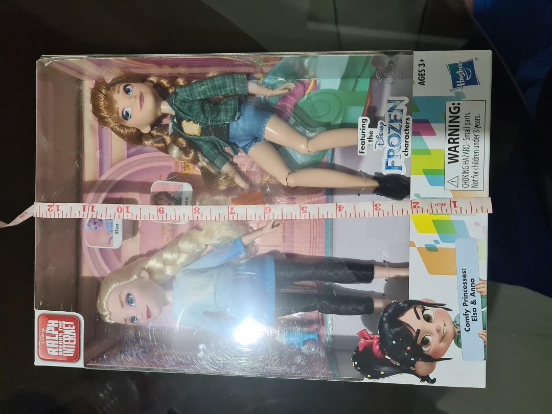 Disney Frozen - Wreck it Ralph Comfy Princess Elsa and Anna, Hobbies ...