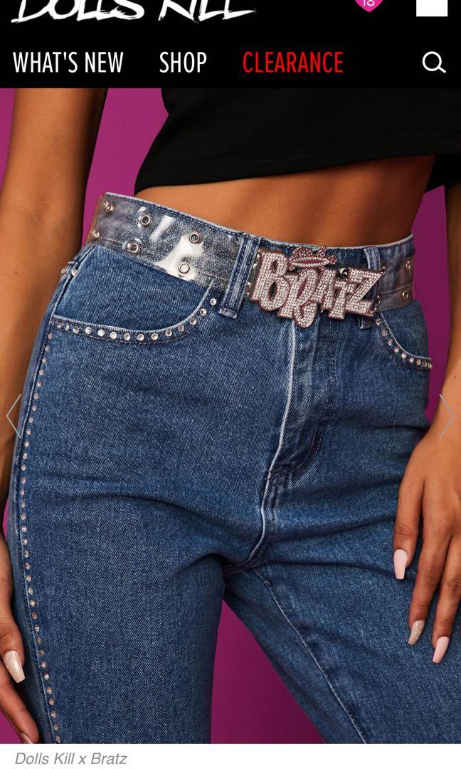 Dollskill x Bratz Expensive Taste Glitter Belt, Women's Fashion ...