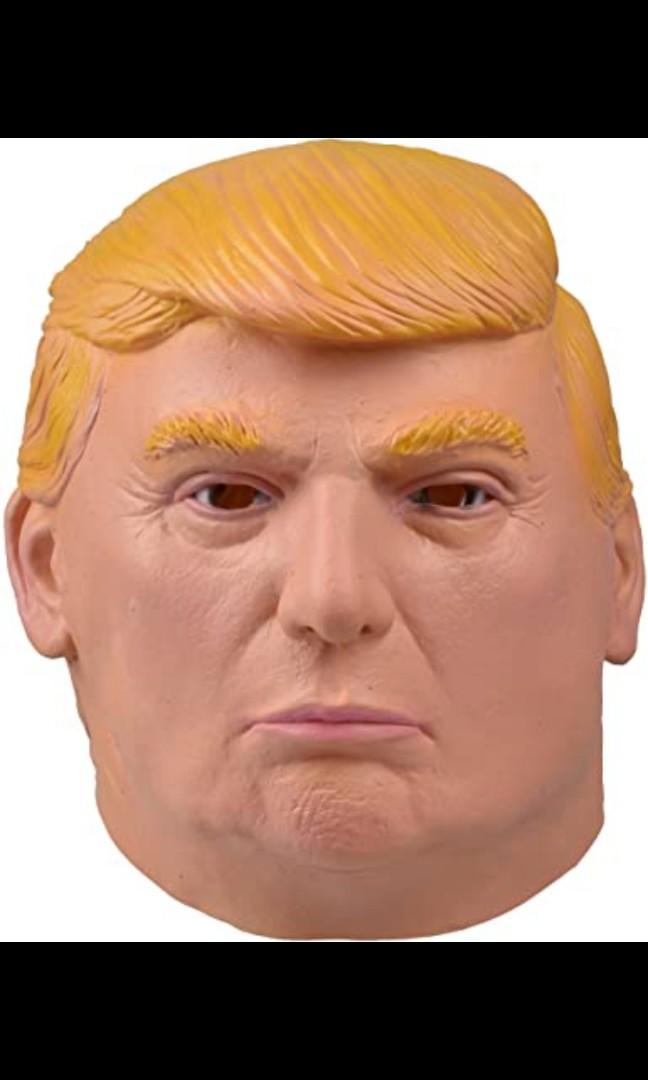 Donald Trump Latex Mask, Hobbies & Toys, Toys & Games on Carousell