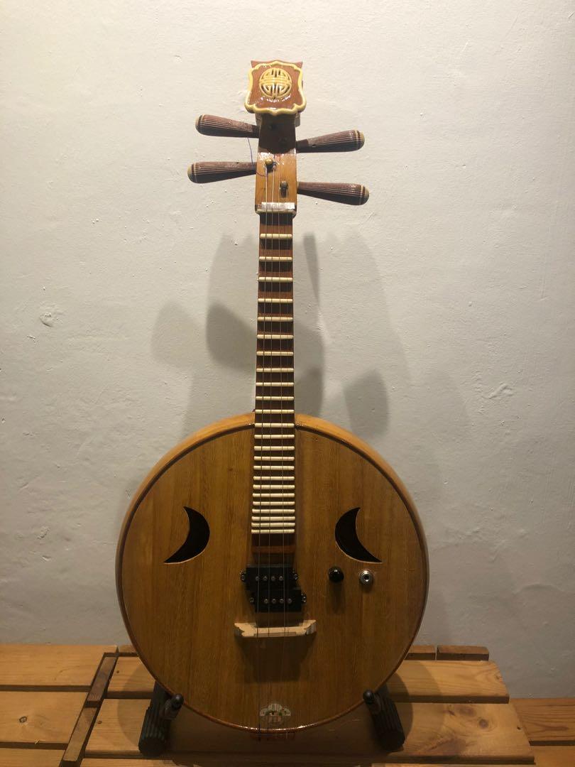 Electric YueQin / Chinese Ruan, Hobbies & Toys, Music & Media, Musical ...