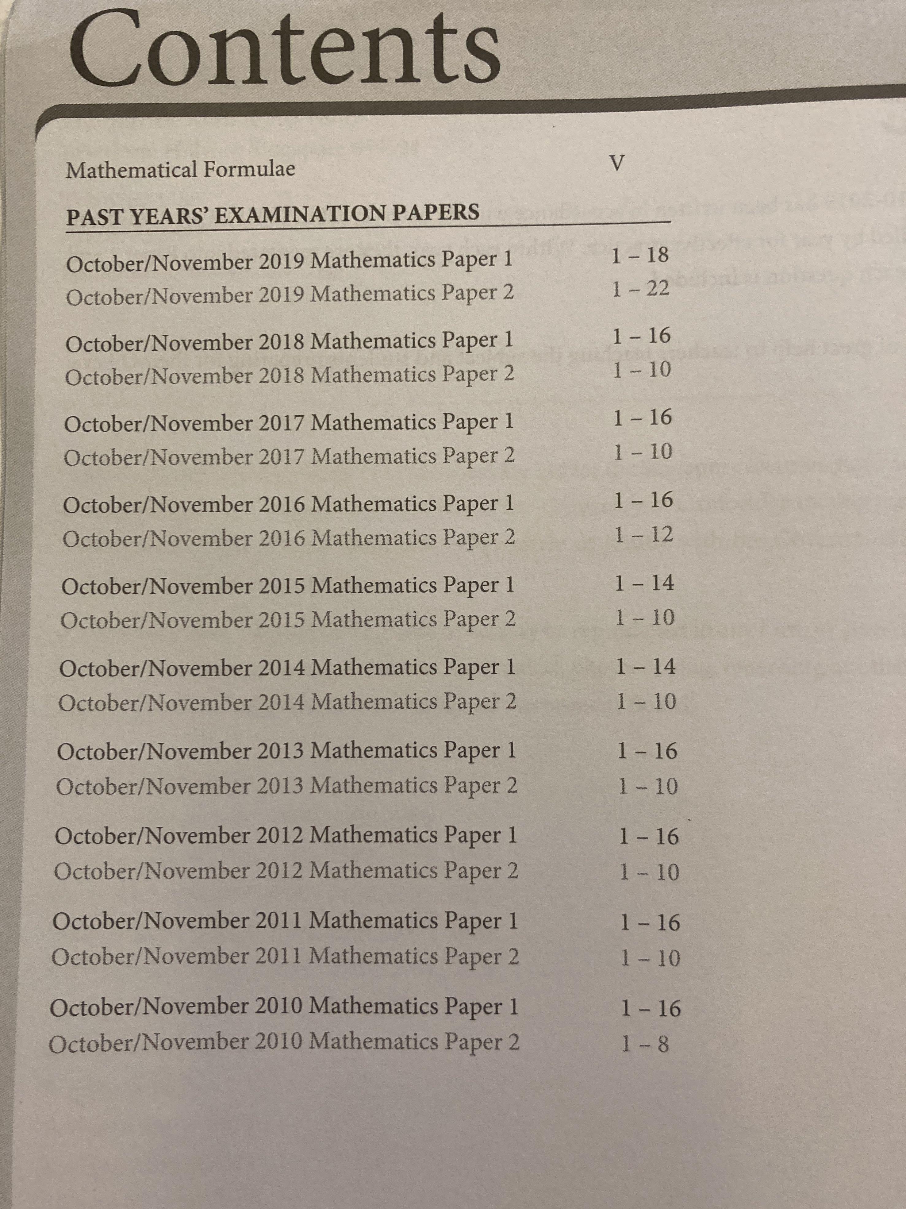 GCE O Level Mathematics Yearly TYS, Books & Stationery, Textbooks ... GCE O Level Mathematics Yearly TYS, Books & Stationery, Textbooks ...