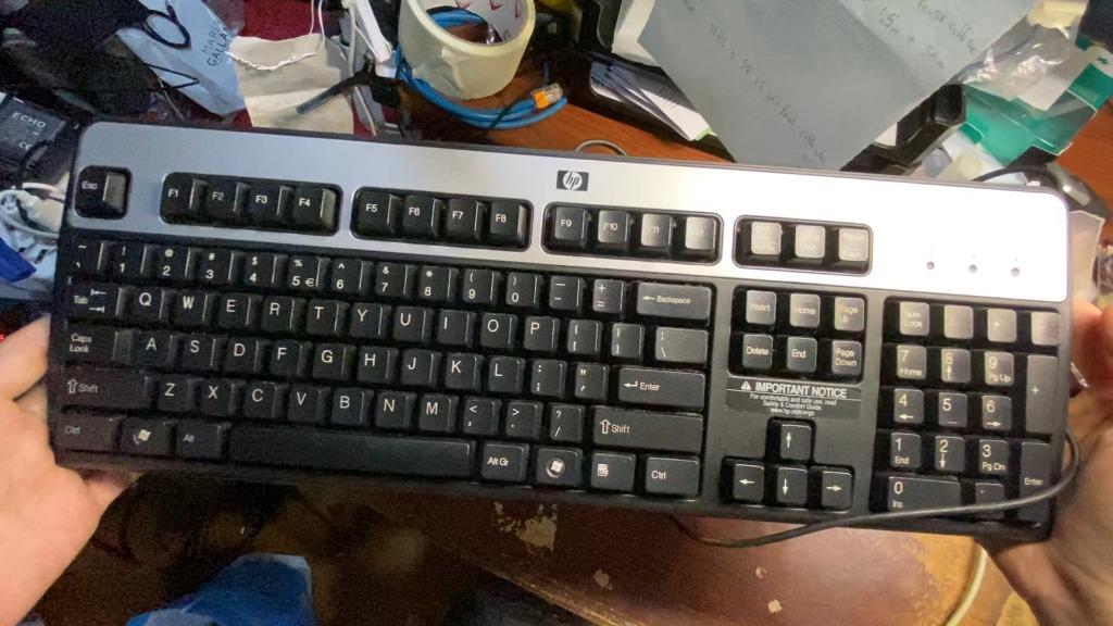 HP USB Keyboard, Computers & Tech, Parts & Accessories, Computer ...