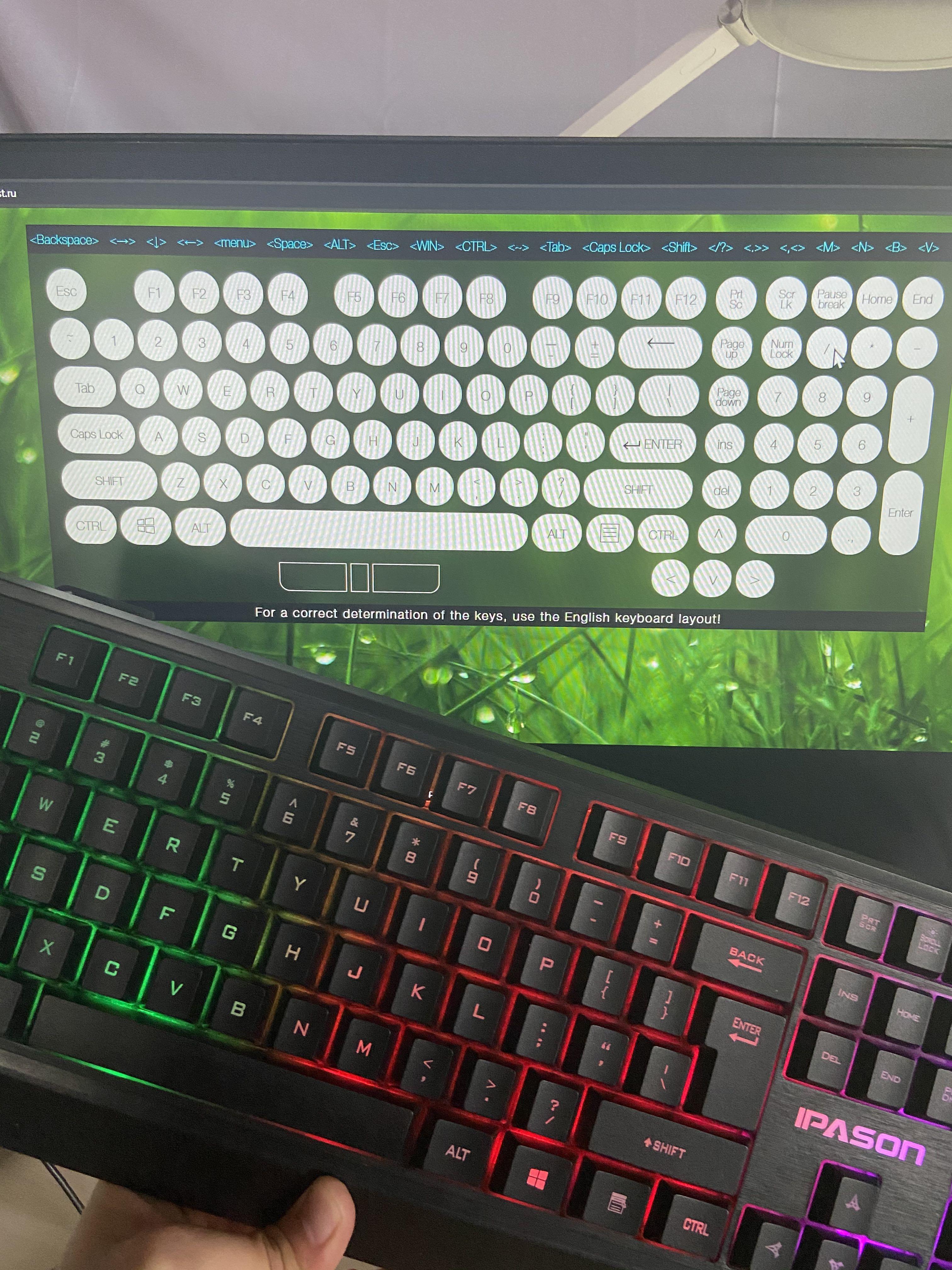 IPASON RGB Keyboard & Mouse Combo, Computers & Tech, Parts ...