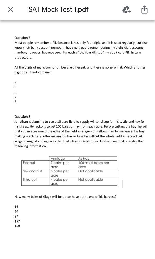 ISAT preparation package, Hobbies & Toys, Books & Magazines, Assessment ...