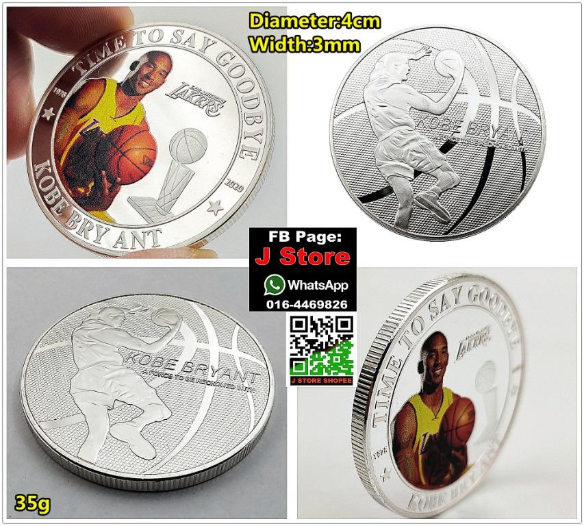 Kobe Bryant coin collection ( J Store ), Hobbies & Toys, Collectibles ...