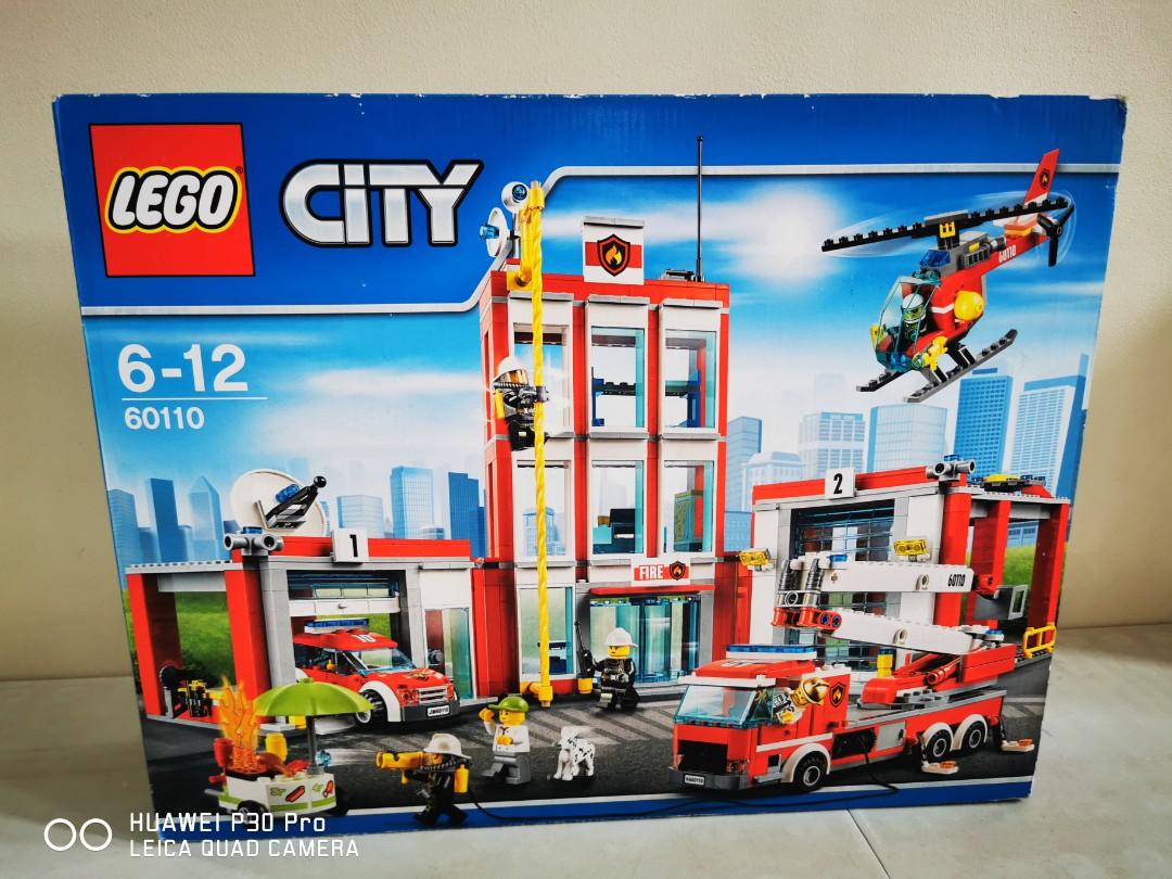 Lego City 60110 City Fire Station, Hobbies & Toys, Toys & Games on ...