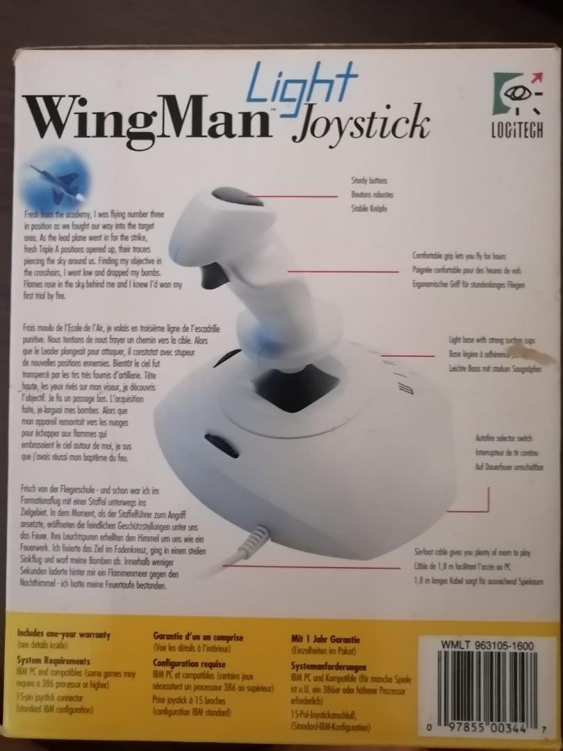 Logitech wingman Joystick, Computers & Tech, Parts & Accessories, Mouse ...