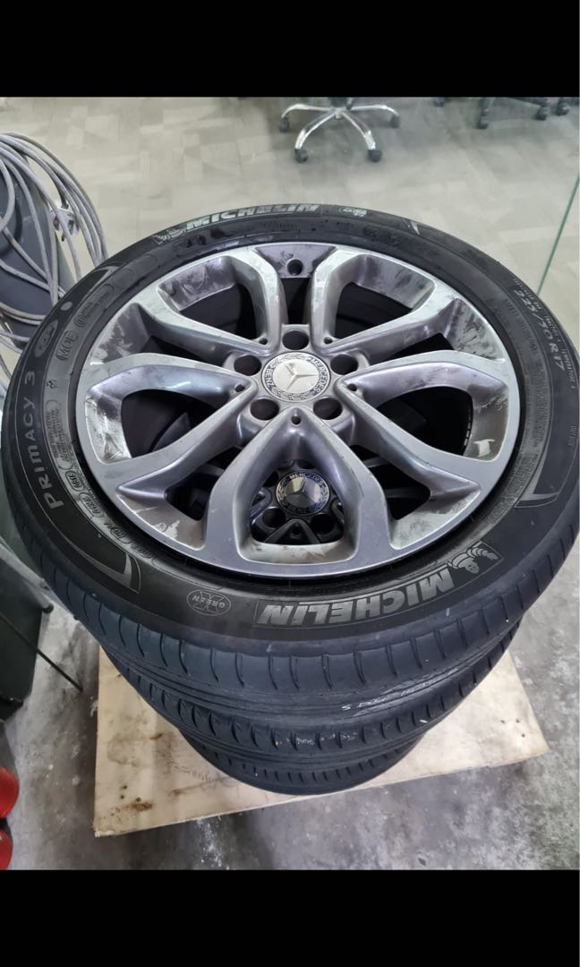 Mercedes W205 Rims, Car Accessories, Tyres & Rims on Carousell