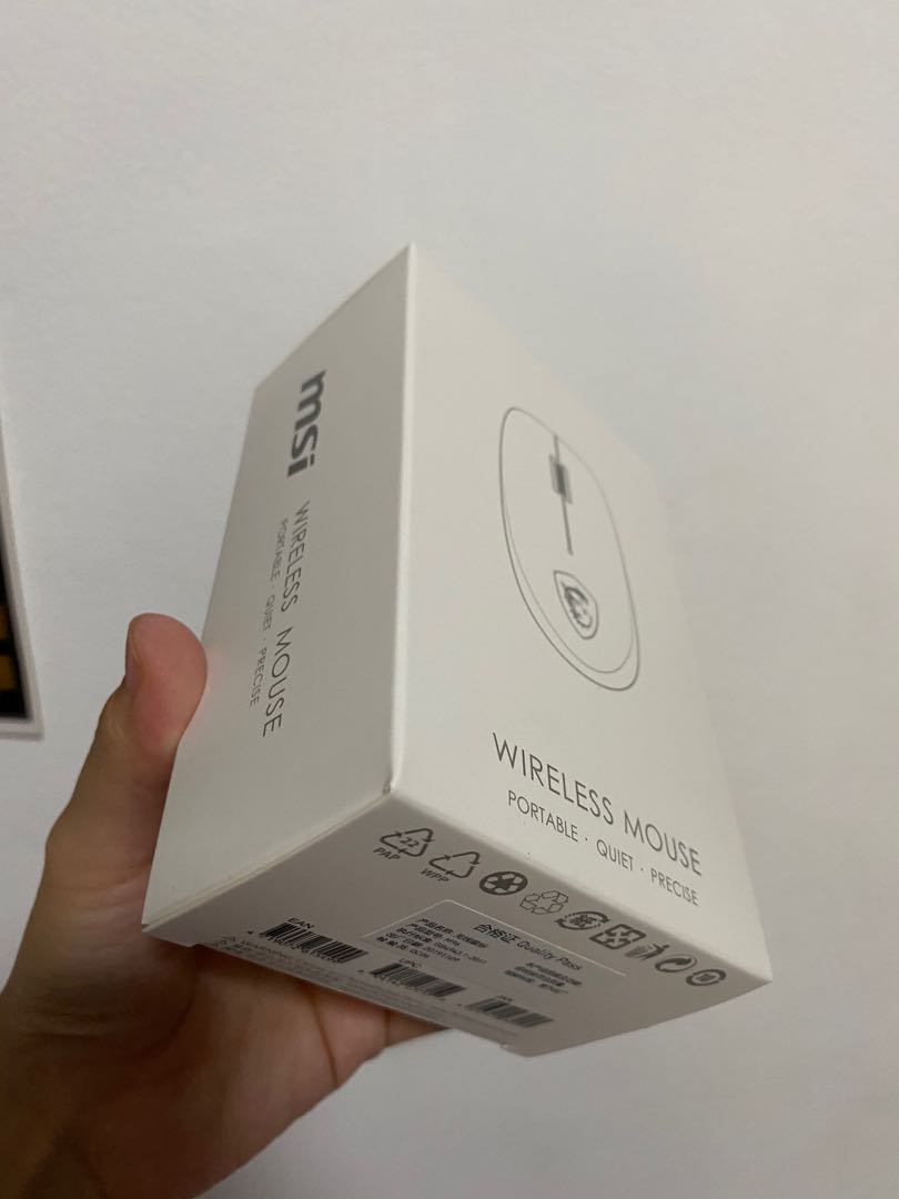 MSI wireless mouse M96, Computers & Tech, Parts & Accessories, Mouse ...