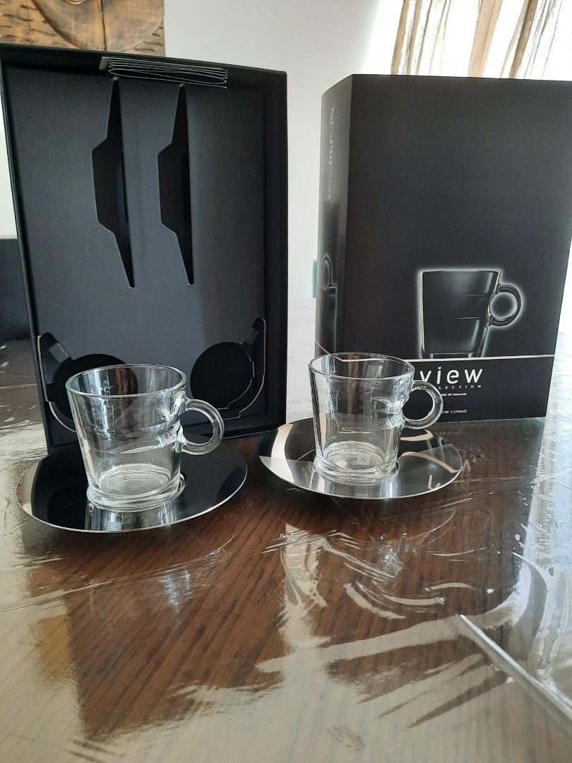 Nespresso View Lungo Cups and saucers, Furniture & Home Living ...