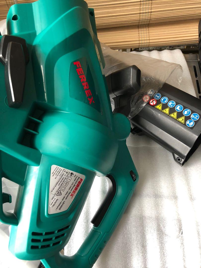 New Imported Ferrex AUS Gardenline 2400W Electric Leaf Blower Vacuum ...