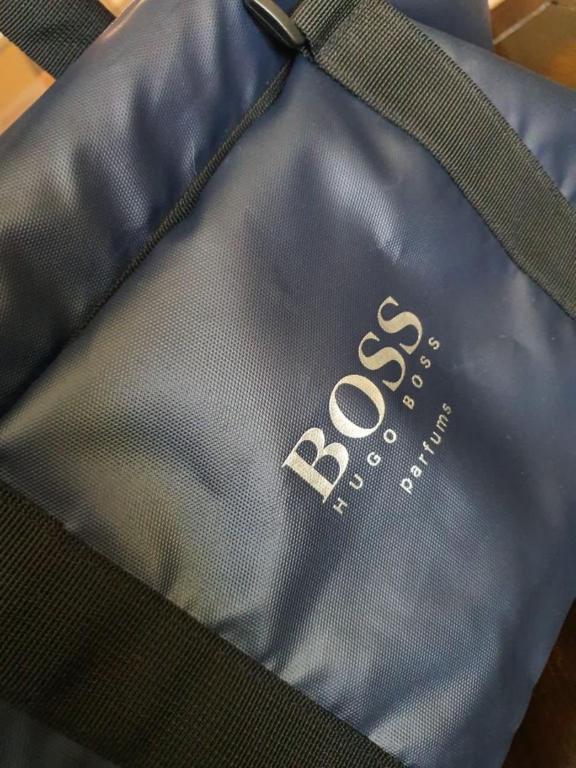 Orig New Hugo Boss XL Duffle Weekender Gym bag for Men, Men's Fashion ...