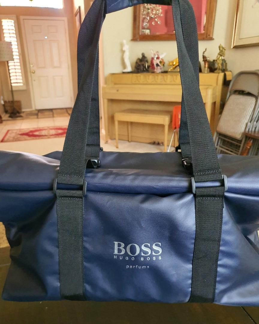 Orig New Hugo Boss XL Duffle Weekender Gym bag for Men, Men's Fashion ...