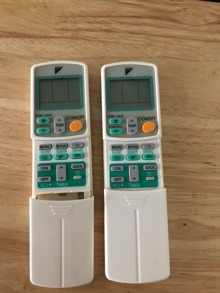Original Daikin Aircon Remote Control, TV & Home Appliances, Air ...