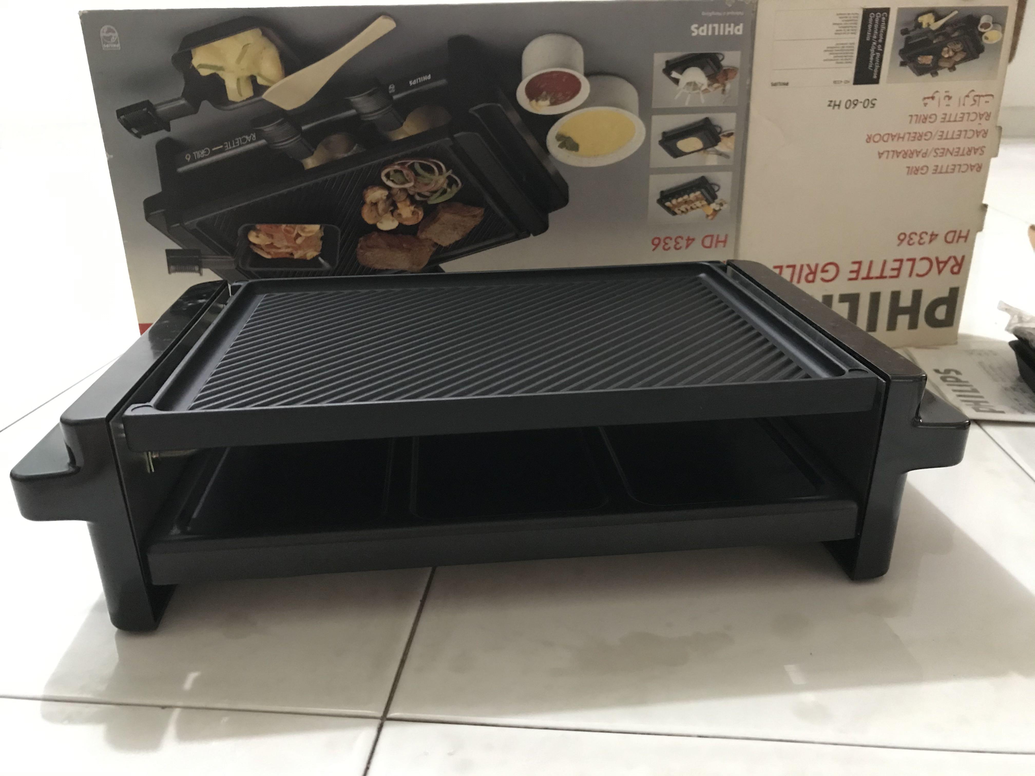 Philips BBQ Grill ( Raclette Grill), TV & Home Appliances, Kitchen ...